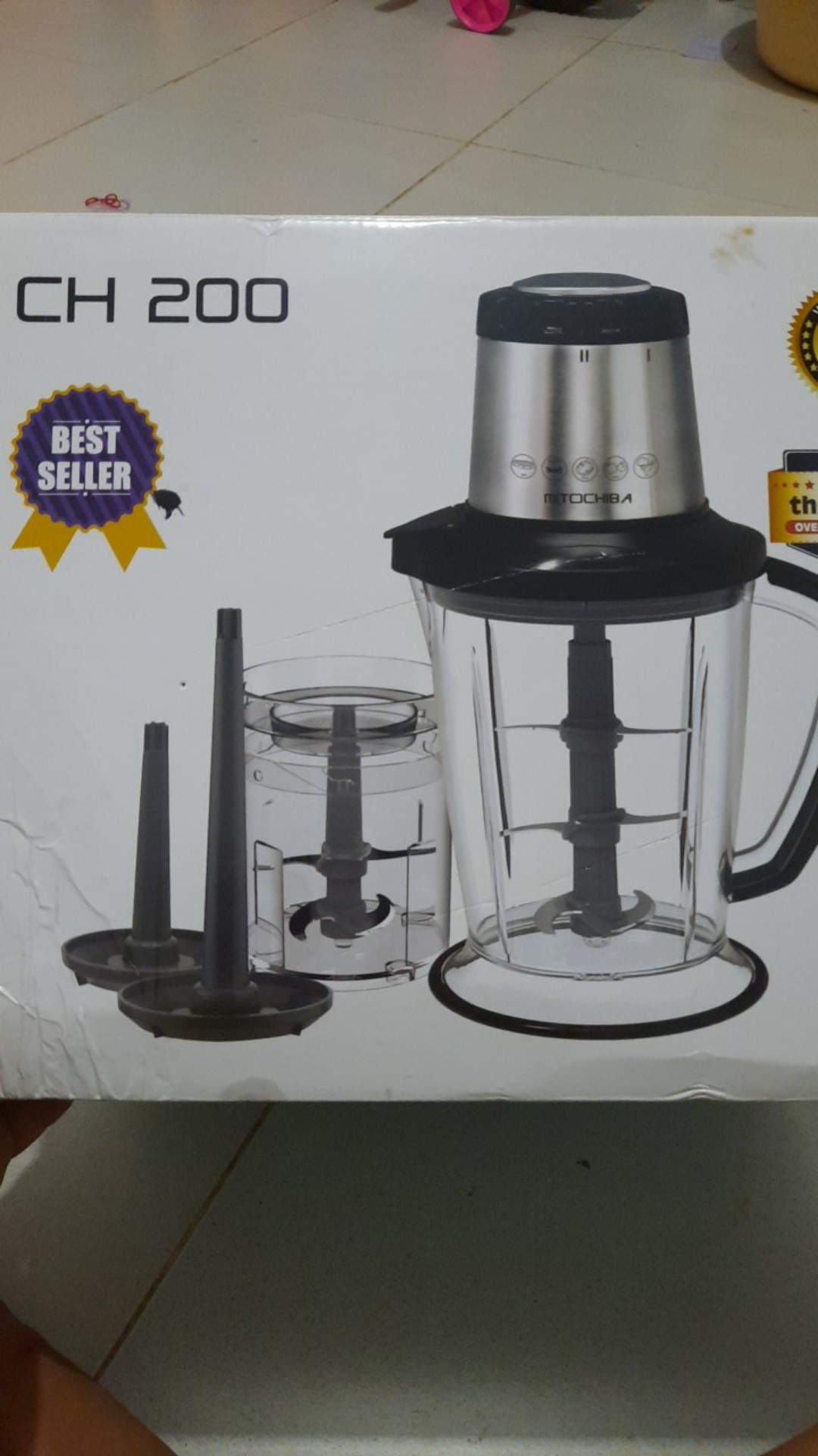 MITOCHIBA FOOD CHOPPER CH100 ~ CH200 MULTI BLENDER ALAT PENGILING ...