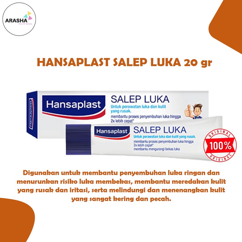 Jual HANSAPLAST SALEP LUKA 20 gr - Salep Perawatan Luka - Sembuhkan ...