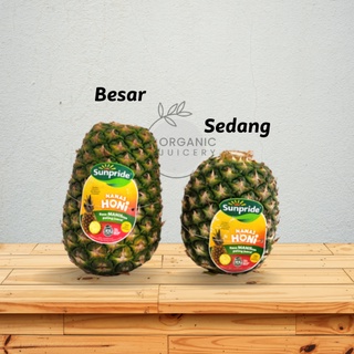Jual Nanas Honi Sunpride Ukuran Sedang | Shopee Indonesia