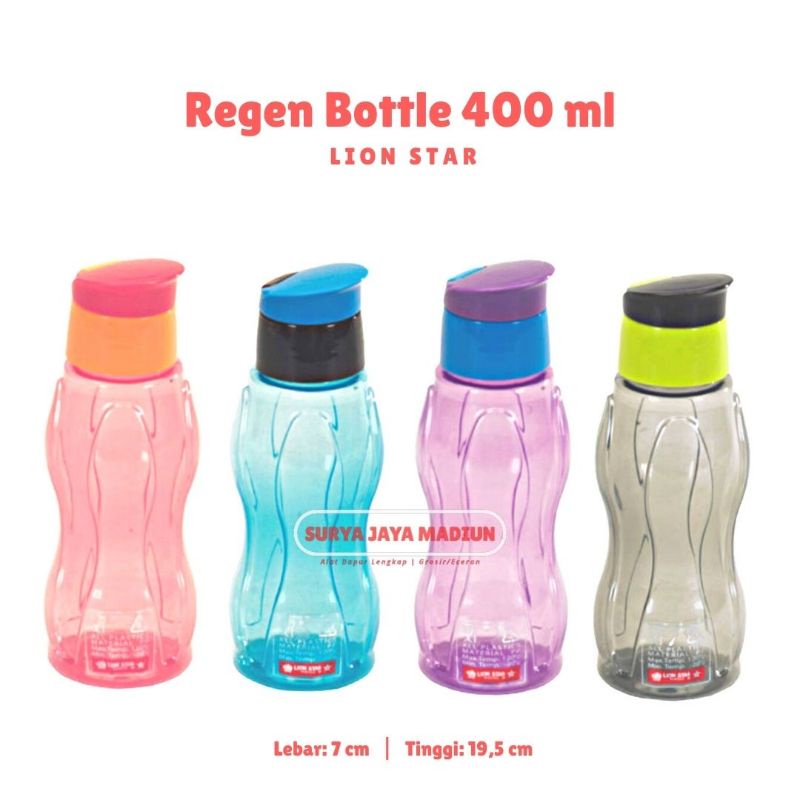Jual Regen Bottle 400 ml | Botol Minum Lion Star | Shopee Indonesia
