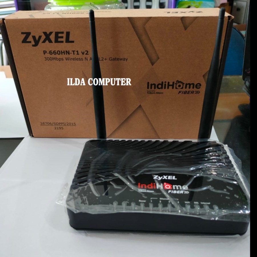 Jual Modem Router ZyXEL P-660HN-T1 V2 | Shopee Indonesia