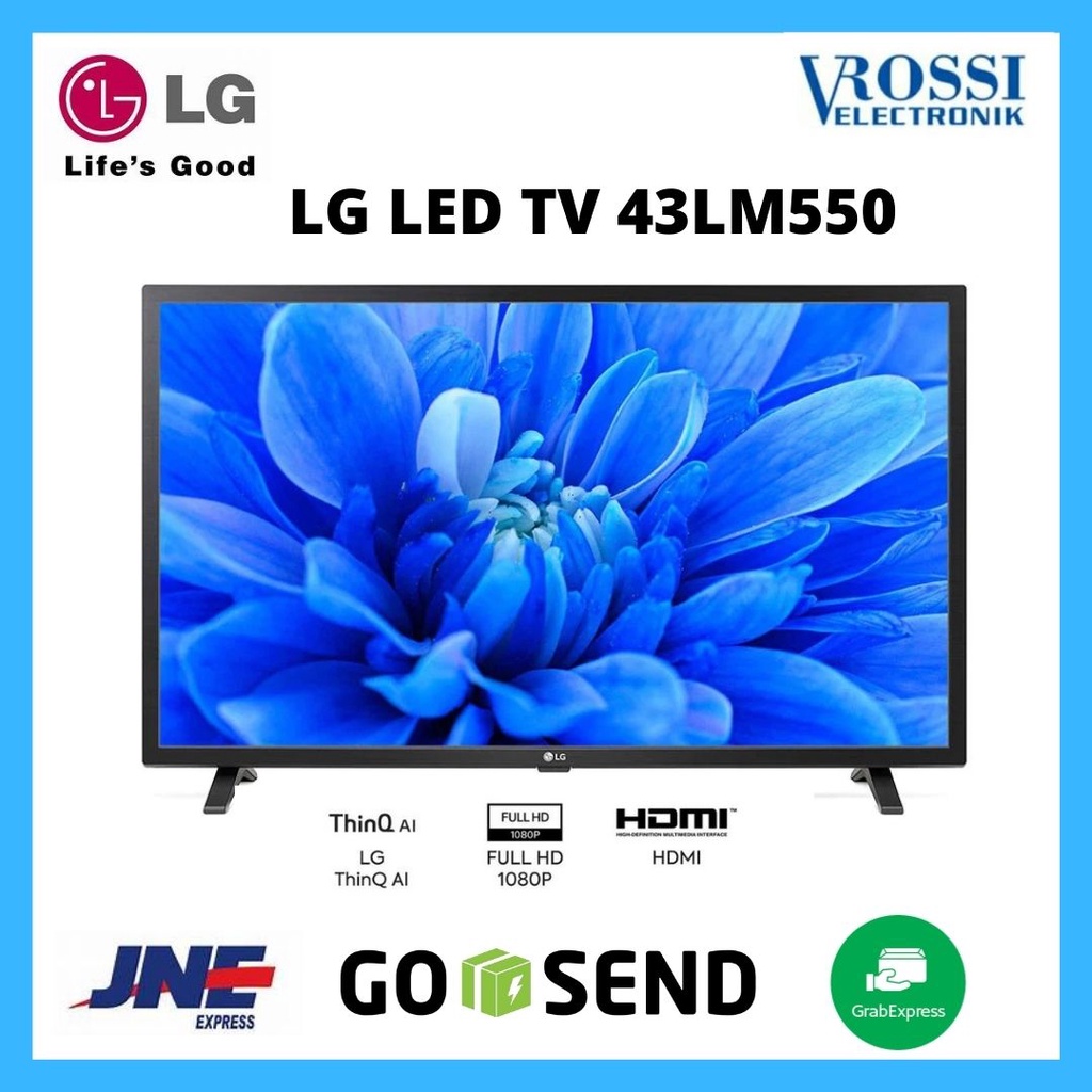 Jual LG LED TV DIGITAL 43inch 43LM550 FULL HD | Shopee Indonesia