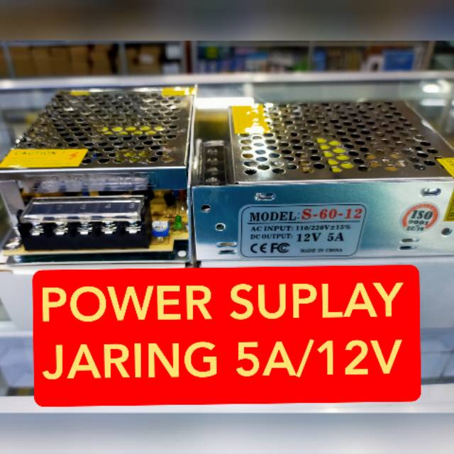 Jual power suplay cctv 5A/12V | Shopee Indonesia