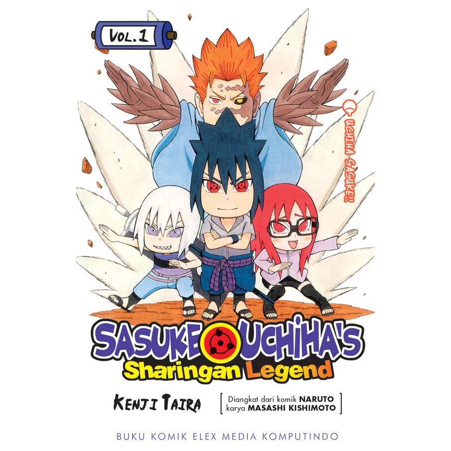 Jual Komik Sasuke Uciha No Sharingan Legend 1 Kenji Taira | Shopee ...