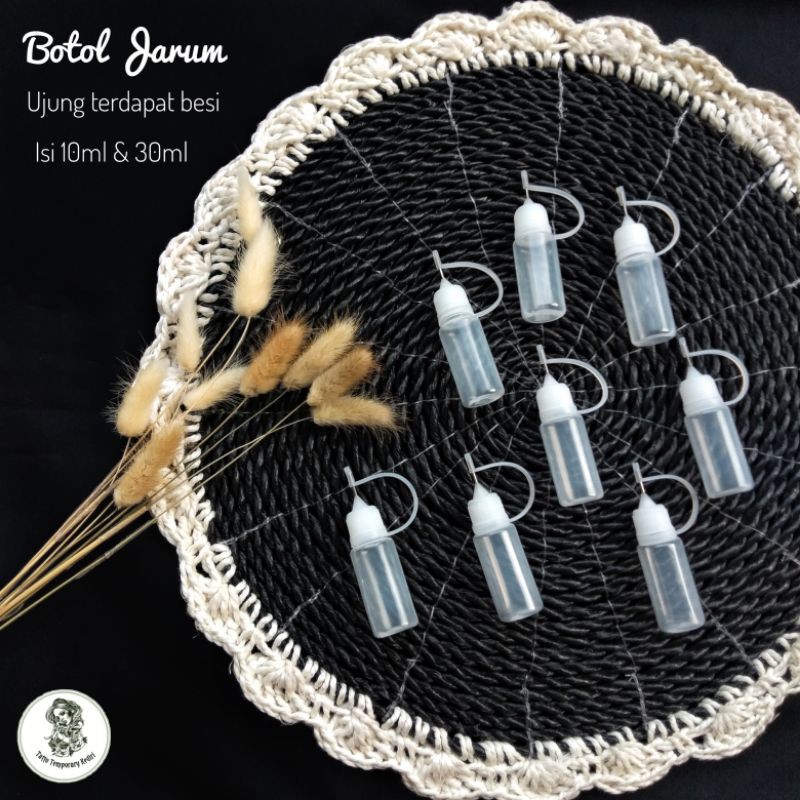 Jual BOTOL REFILL JARUM 10ml & 30ml / BOTOL REFILL TINTA / BOTOL REFILL ...