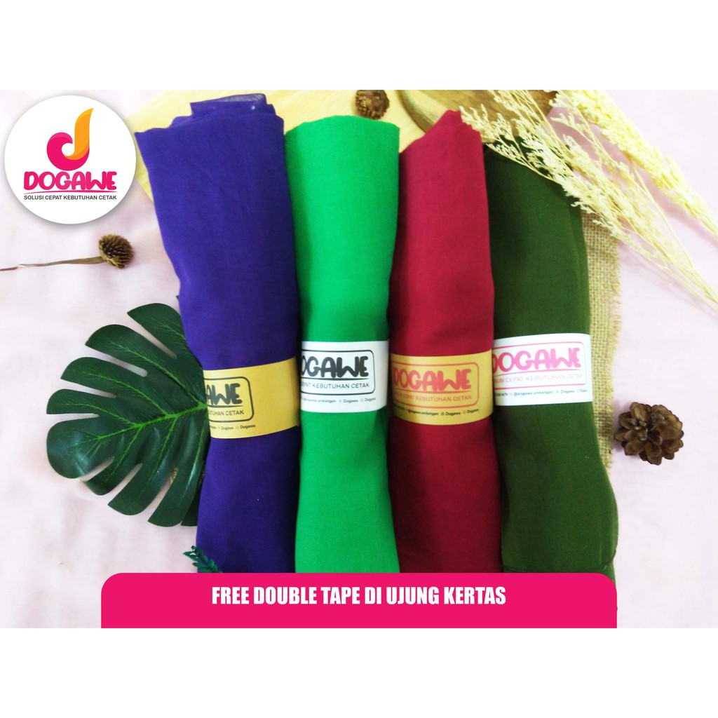 Jual CETAK LABEL ROLL HIJAB/ ROLLER HIJAB/ LABEL HIJAB | Shopee Indonesia