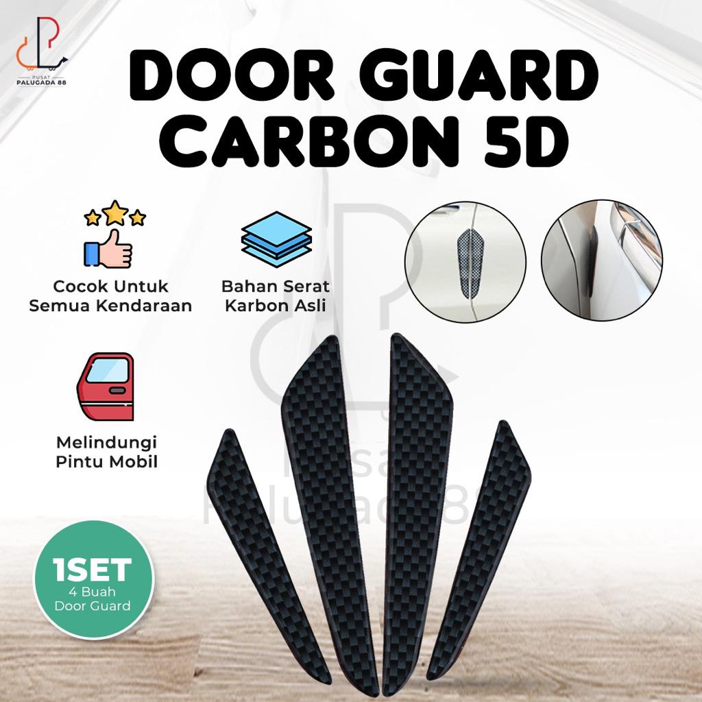 Jual DoorGuard Door Guard Stiker Pelindung Pintu Mobil Carbon Karbon 4 ...