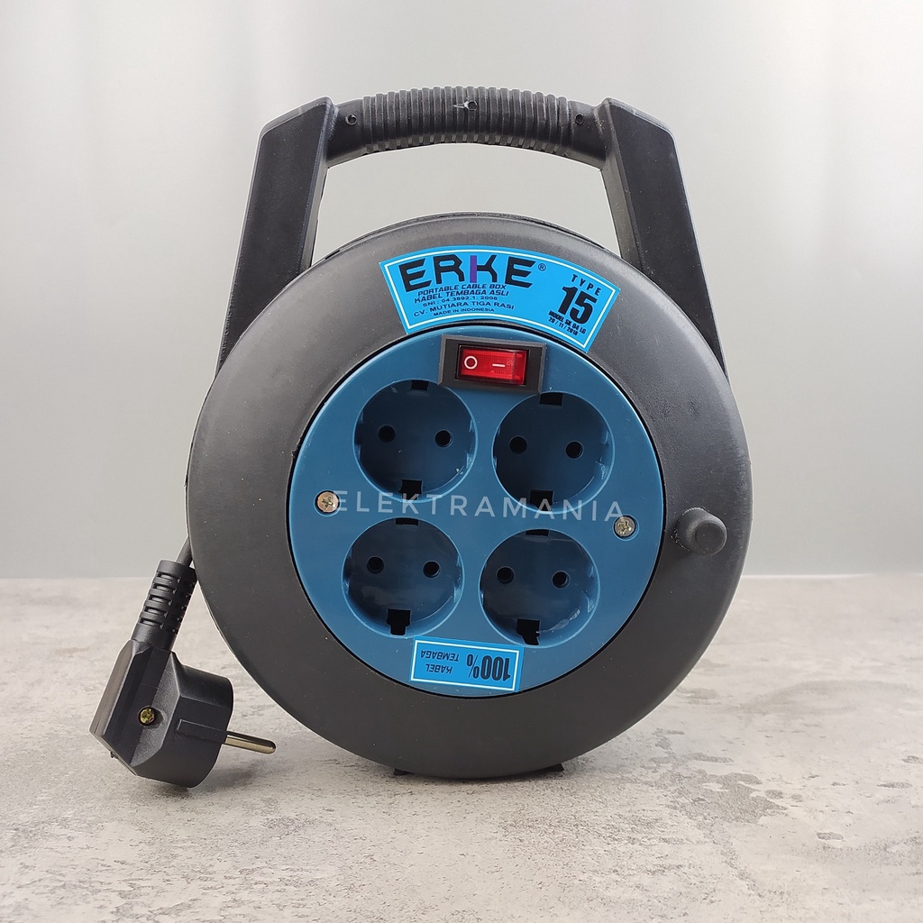 Jual Kabel Gulungan / Box Kabel / Sambungan Kabel ERKE Type 15 Switch ...