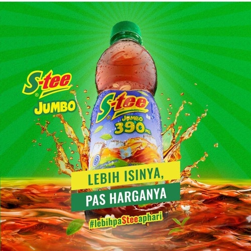 Jual S-tee Botol PET 390 ml Teh Segar Siap Saji Melati (Dus | Satuan ...