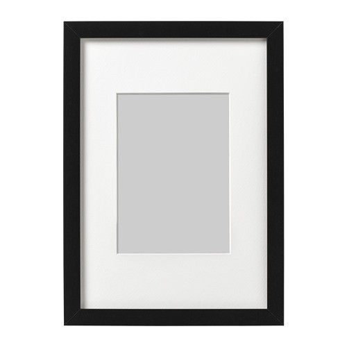 Jual RIBBA.EASY Bingkai / frame photo / foto, putih/hitam, 21x30 cm ...