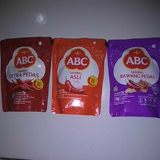 Jual ABC saos sambal 75gram pouch all varian | Shopee Indonesia