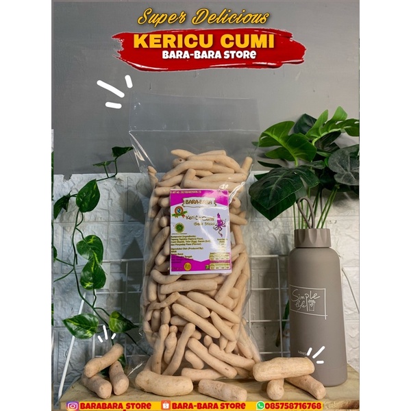 Jual Kericu cumi/getas Bangka/cemilan/snack kemasan 250gram | Shopee ...