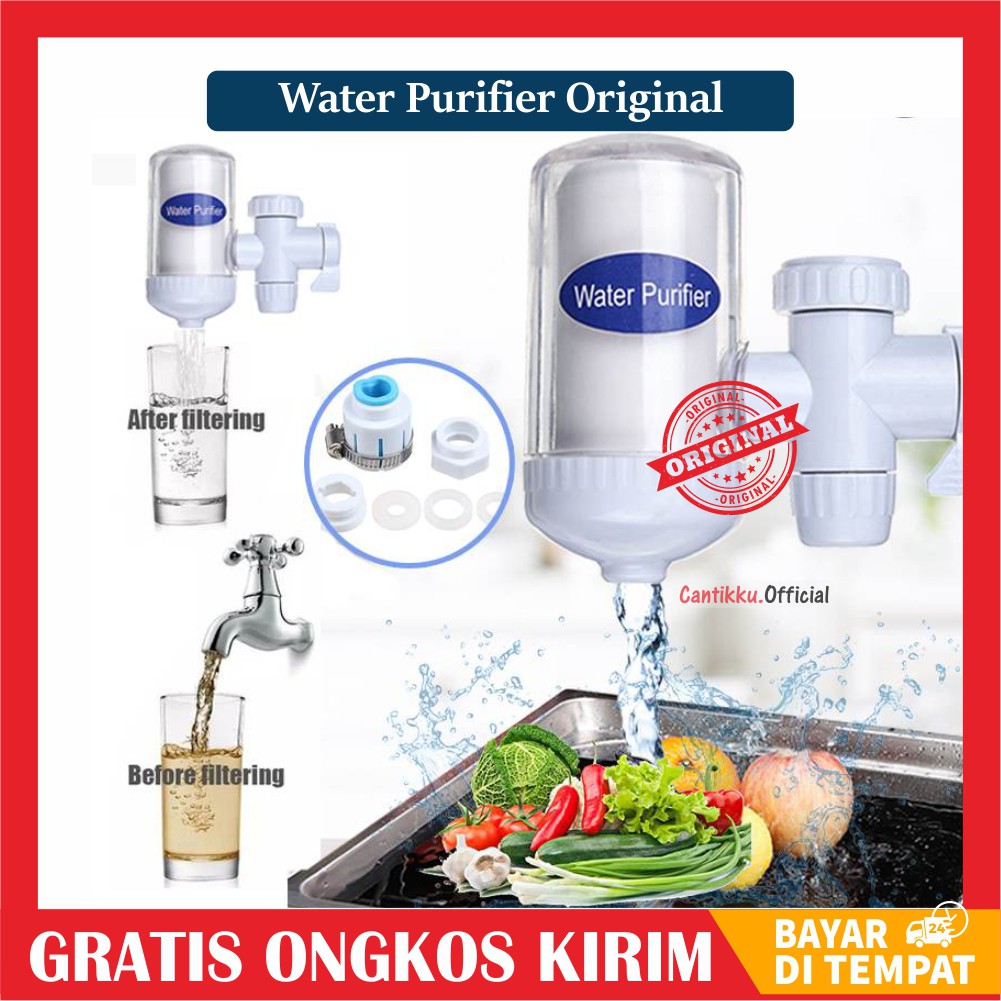 Penyaring Air Keran Bergaransi Water Purifier Filter Kran Wastafel ...