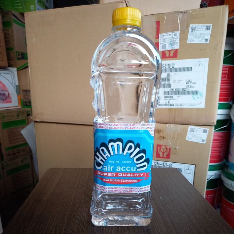 Jual Air Accu Champion 1200ml | Shopee Indonesia