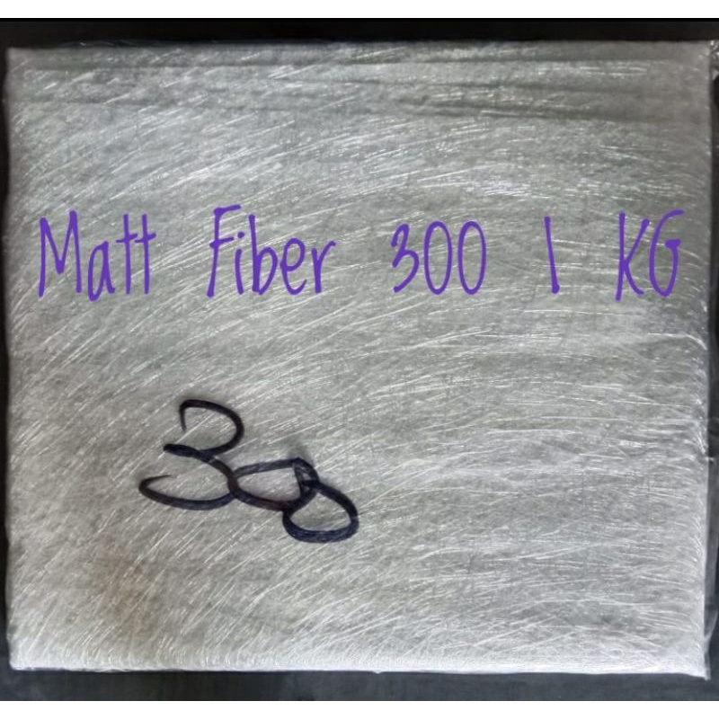Jual Matt Fiberglass 300/ Met Fiber / Mat Resin / Kain Mat / Serat ...