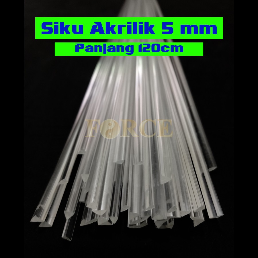 Jual Siku Akrilik 5MM Panjang 120cm Indonesia|Shopee Indonesia