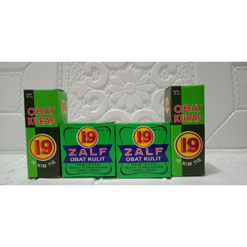 Jual Obat Kurap Cap 19 (salep dan cair) | Shopee Indonesia