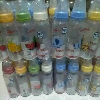 Jual Botol pigeon ukuran 240 ml (8 oz) DOT PERISTALTIK (ulir) | Shopee ...