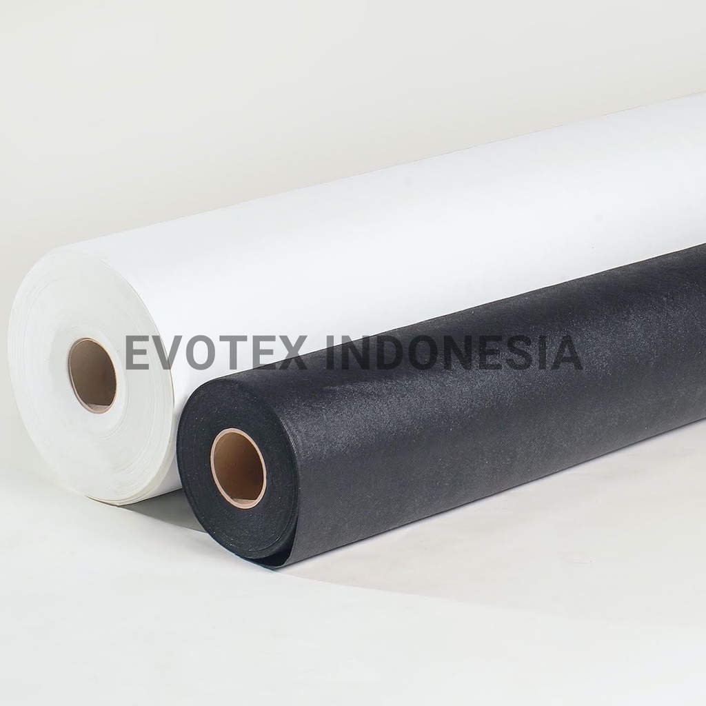 Jual EVOTEX Kain Spunbond Roll Furing Hitam/Black 62 GSM x 2.1m x 100m ...