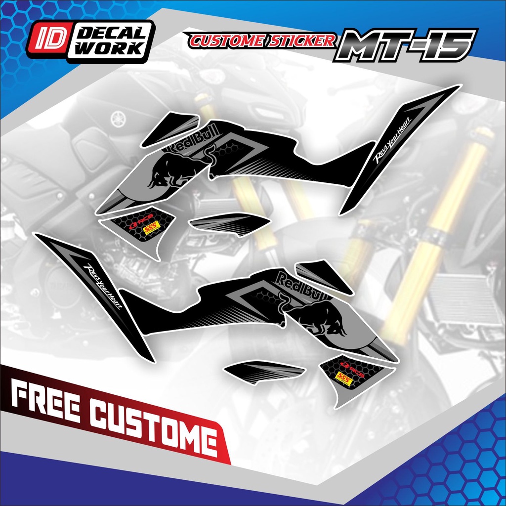 Jual STICKER STIKER VARIASI YAMAHA MT 15 / POLET VARIASI MODIF YAMAHA ...