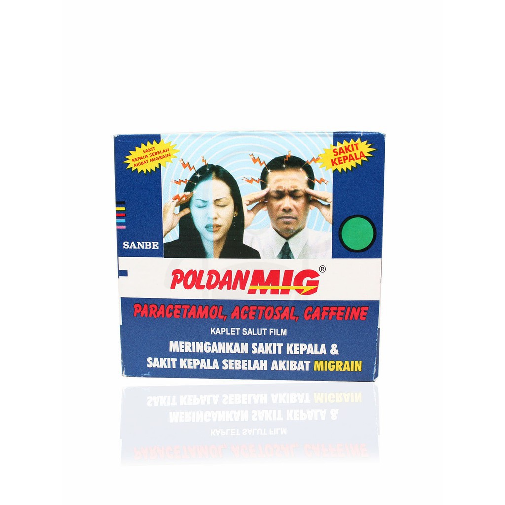 Jual Poldan Mig Obat Sakit Kepala @ 4 Tablet | Shopee Indonesia