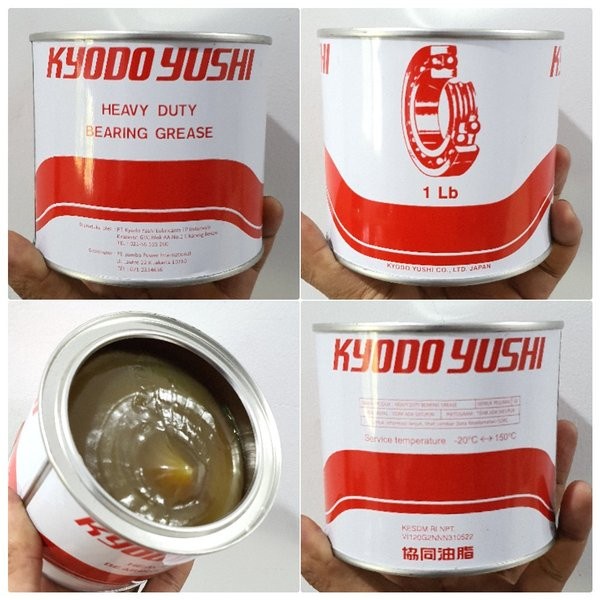 Jual Stempet Pelumas/ Gemuk Kyodo Yushi Bearing Grease 500gr | Shopee ...