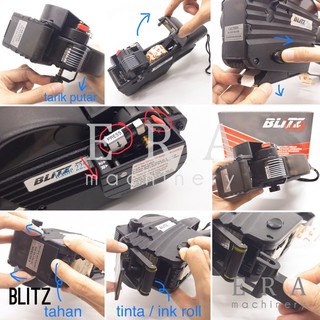 Jual Mesin Numbering Blitz Consecutive Labeller 7 8 9 digits Alat Label ...