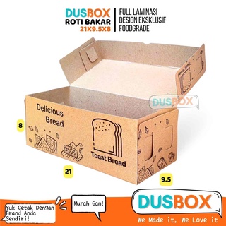 Jual Box Roti Bakar / Dus Roti Bakar Bandung / Box kemasan Roti Bakar ...