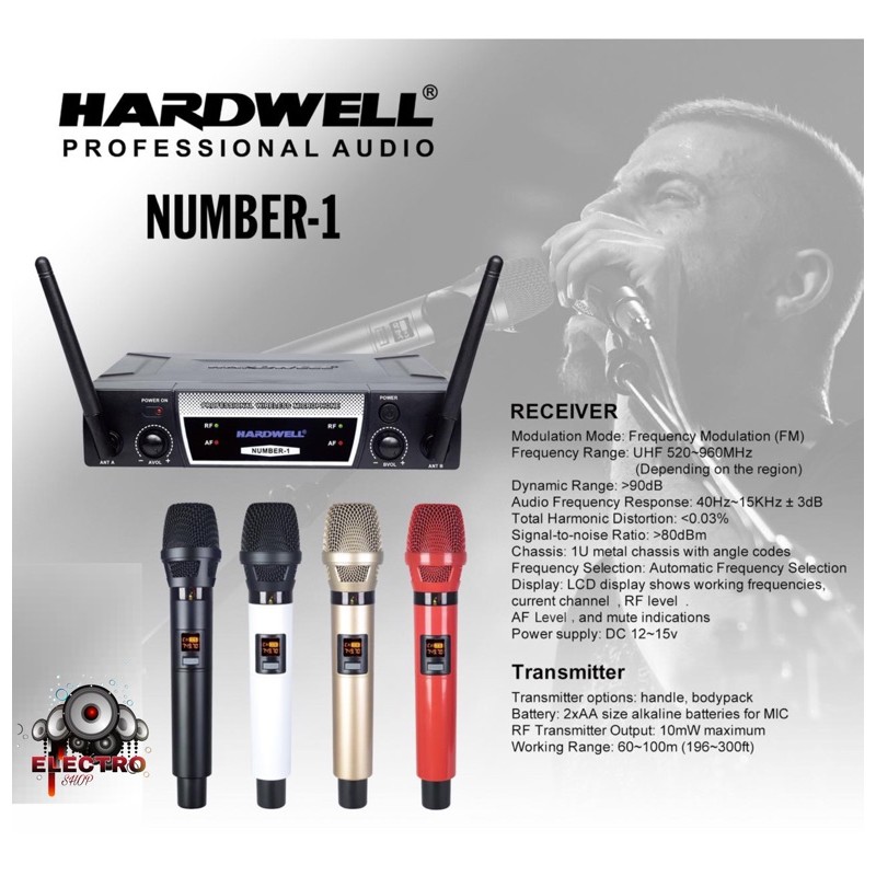 Jual MICROPHONE WIRELESS NUMBER 1 ORIGINAL HANDHELD | Shopee Indonesia