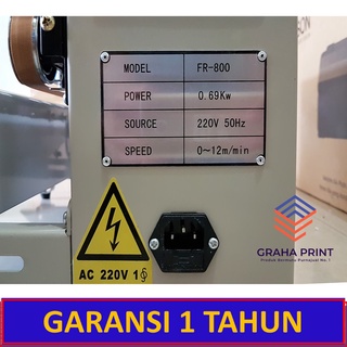 Jual Mesin Press Plastik FR800 Alat Continuous Band Sealer Bungkus ...