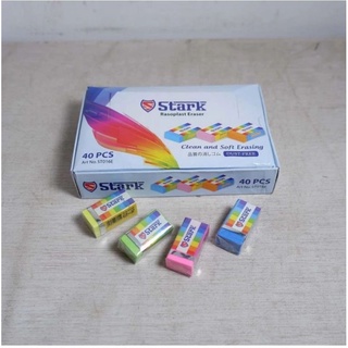 Jual Penghapus / Stip STARK Kecil Satu Box isi 40 pcs | Shopee Indonesia