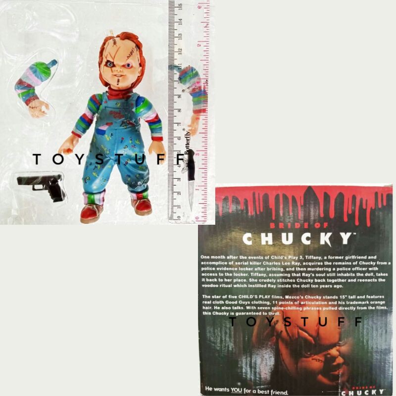 Jual mainan action figure horor boneka chucky caki murah | Shopee Indonesia