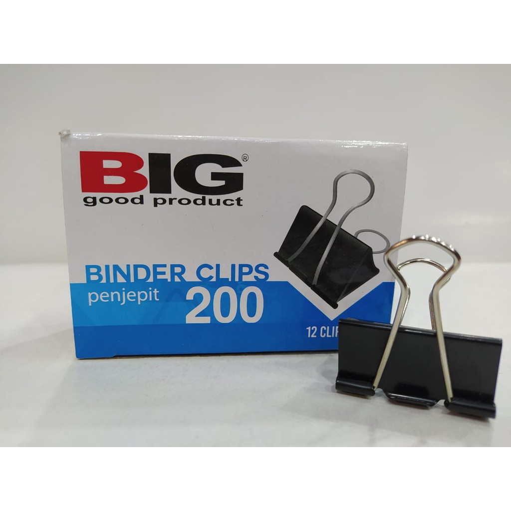 Jual BINDER CLIP BIG NO 200 (1LSN) | Shopee Indonesia