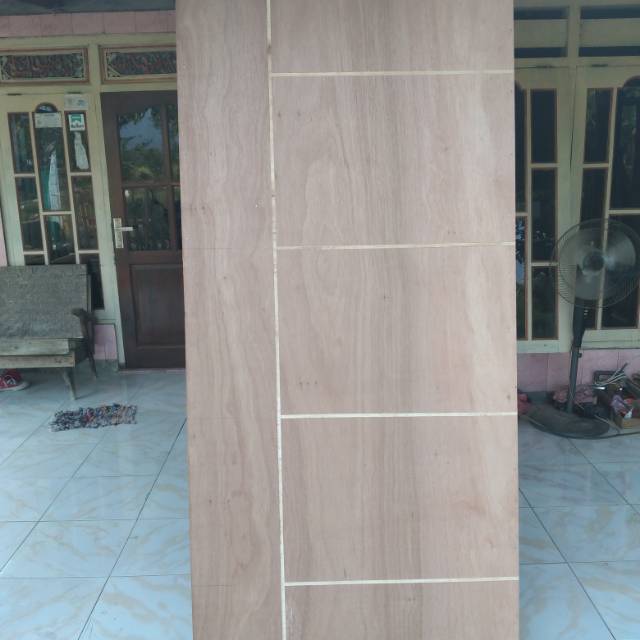 Jual Daun pintu multiplek kerangka dalam kayu jati Indonesia|Shopee ...