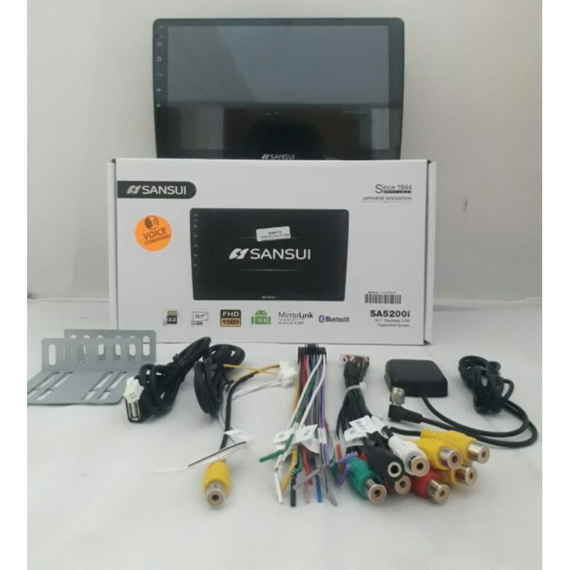 Jual Head unit sansui SA5200i android 10 inch double din sansui sa5200i ...