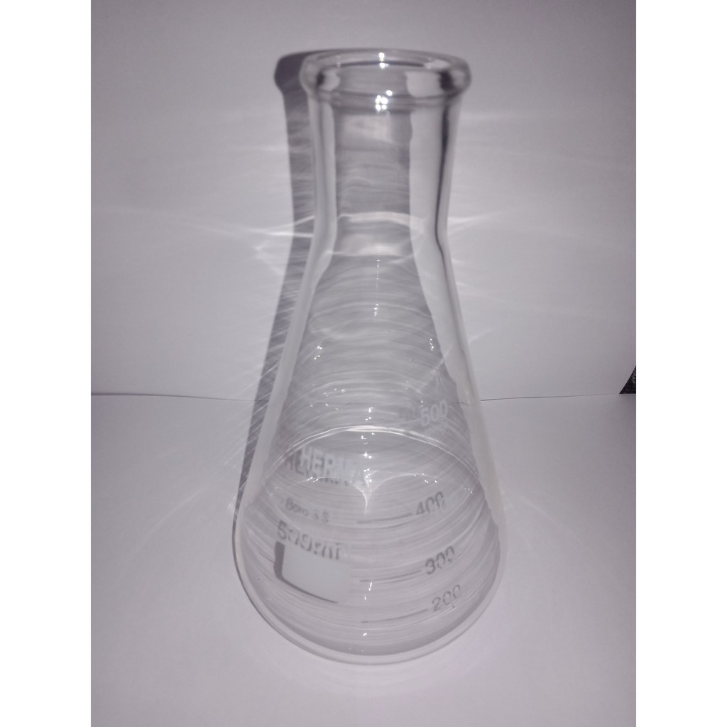 Jual Erlenmeyer flask 500 mL | Shopee Indonesia