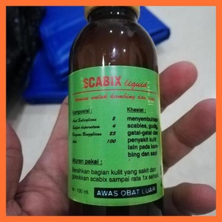 Jual Scabix : Obat Penyakit Kulit Kambing Domba Sapi Scabies Gudig ...