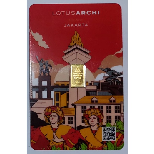 Jual Logam Mulia Lotus Archi 0.5 Gram City Series Jakarta Monas ...