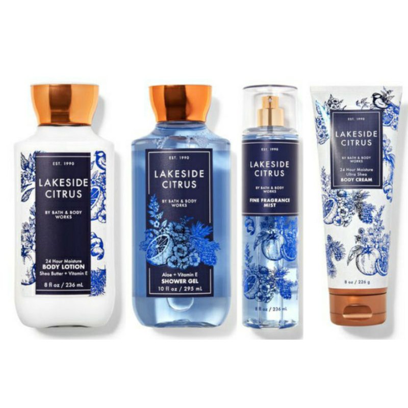 Jual BBW Bath and Body Works LAKESIDE CITRUS collection | Shopee Indonesia
