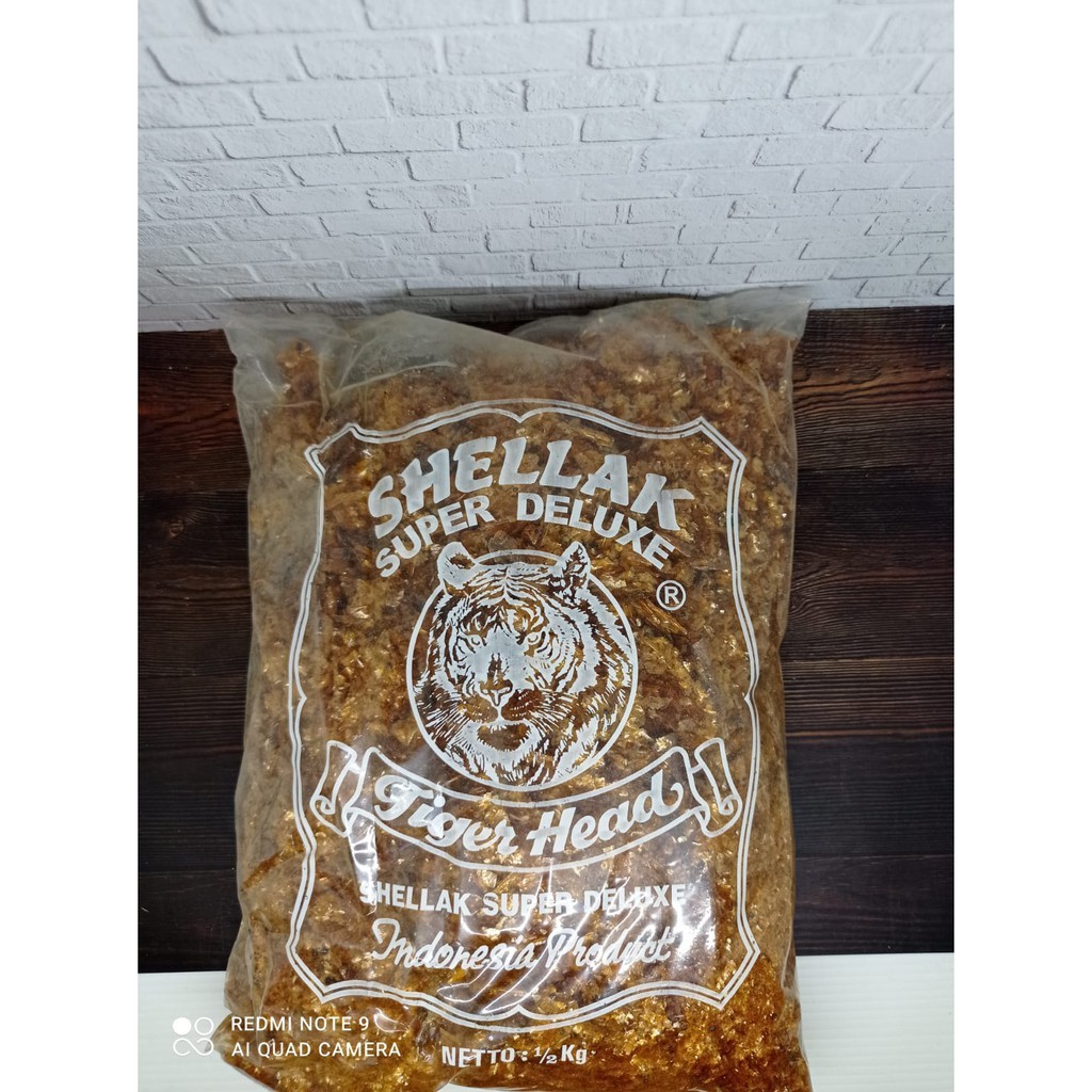 Jual Shellac/Sirlak Tiger 0,5kg Indonesia|Shopee Indonesia