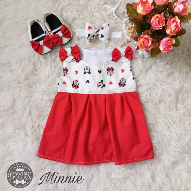 Jual MINNIE Mini Dress Full Set | Shopee Indonesia