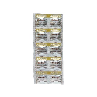 Jual MOLAGIT 10 TABLET/STRIP OBAT ANTI DIARE ATTAPULGITE PECTIN ...