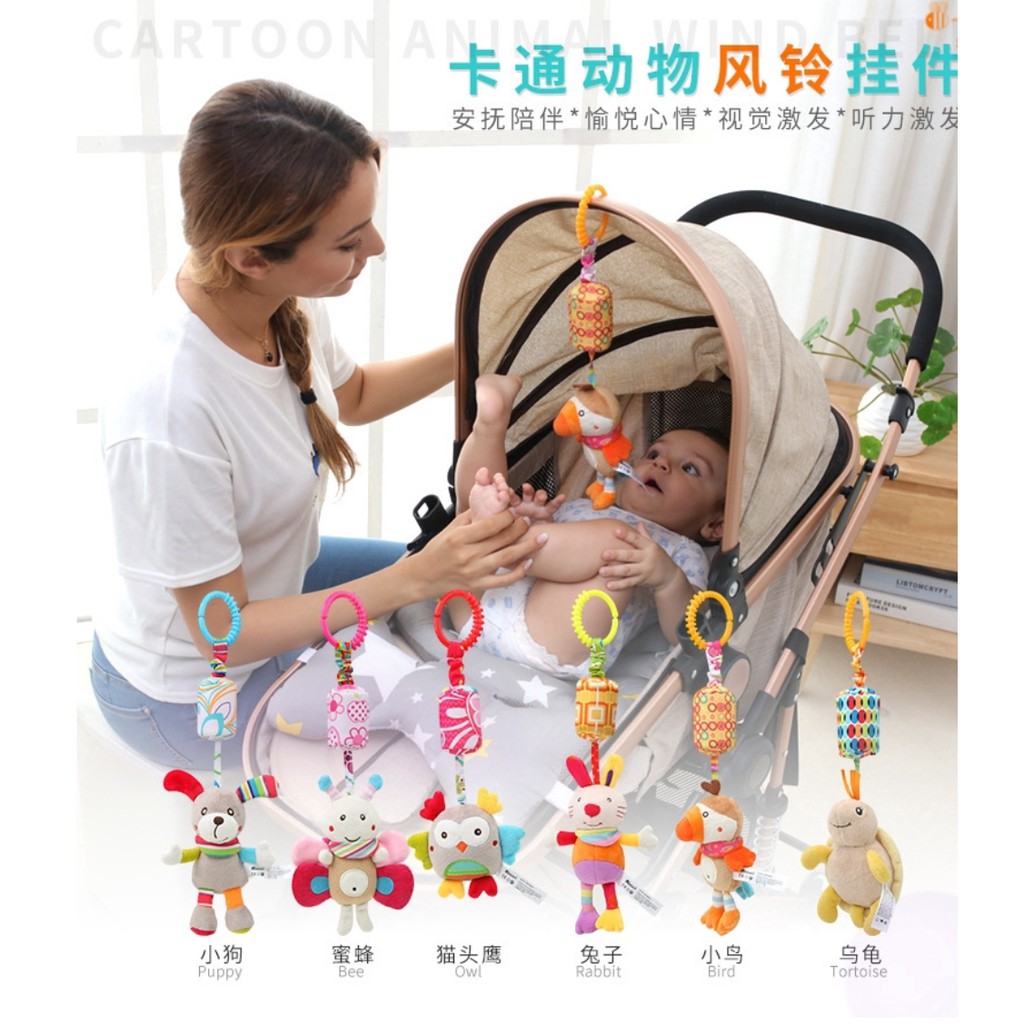 Jual Gantungan stroller dan box bayi/ Mainan Bayi / Rattle Bayi/ Baby ...