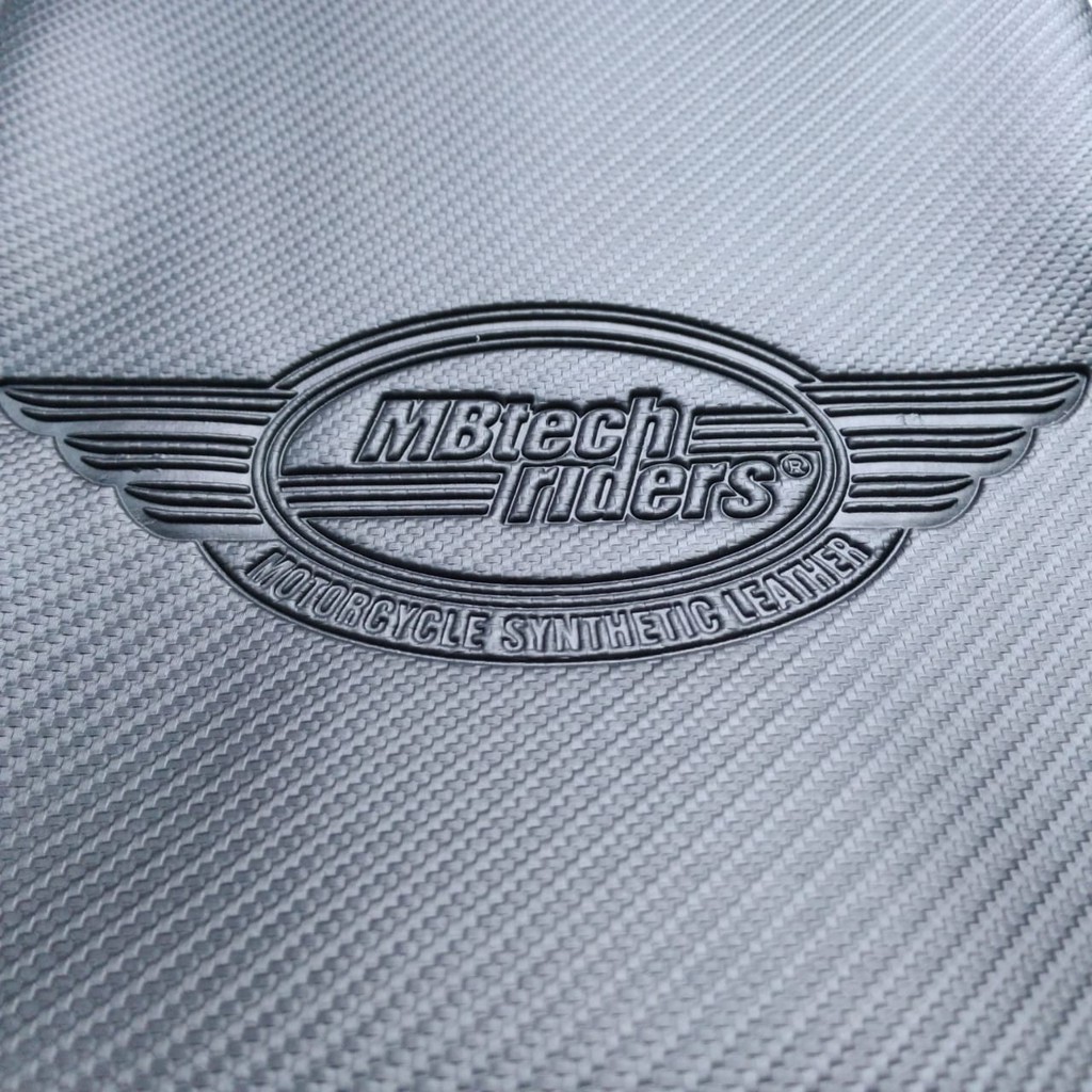 Jual ORIGINAL MBTech Carbon Sarung / Cover / Kulit Jok Motor LOGO ...