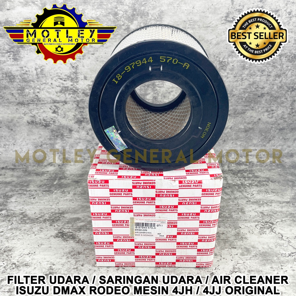 Jual FILTER UDARA SARINGAN UDARA AIR CLEANER ISUZU DMAX D-MAX RODEO 4JH ...
