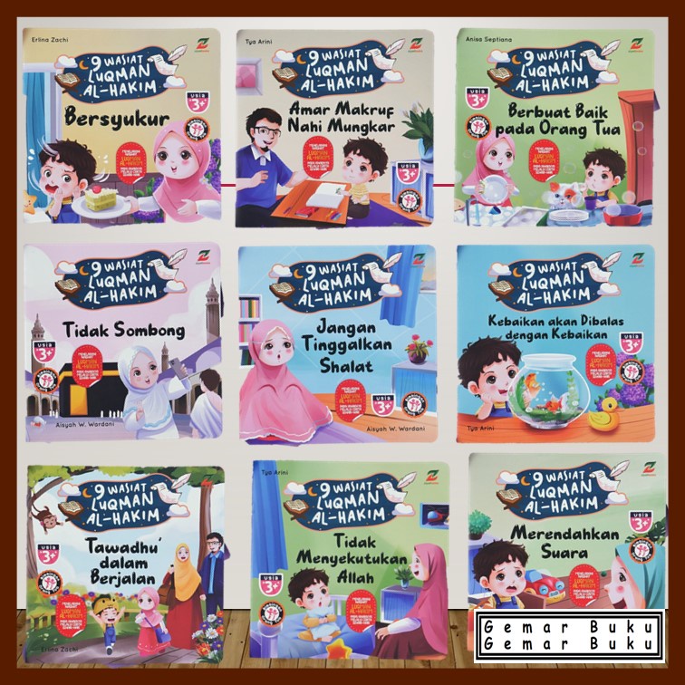 Jual Buku Anak 9 Wasiat Luqman Al Hakim Buku Cerita Anak Islam Buku ... Jual Buku Anak 9 Wasiat Luqman Al Hakim Buku Cerita Anak Islam Buku ...