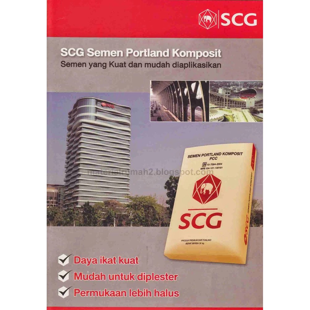 Jual Semen SCG FREE GIFT AWAY 40kg | Shopee Indonesia