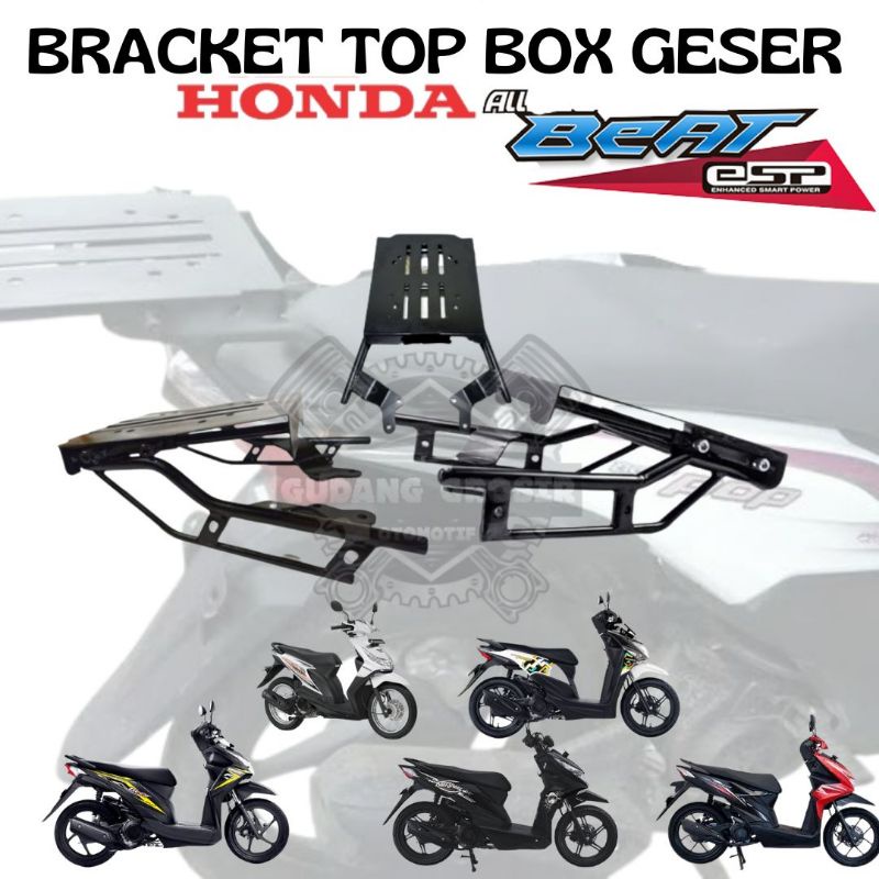 Jual Bracket Breket Breaket Braket Top Box Geser All Series Honda Beat ...