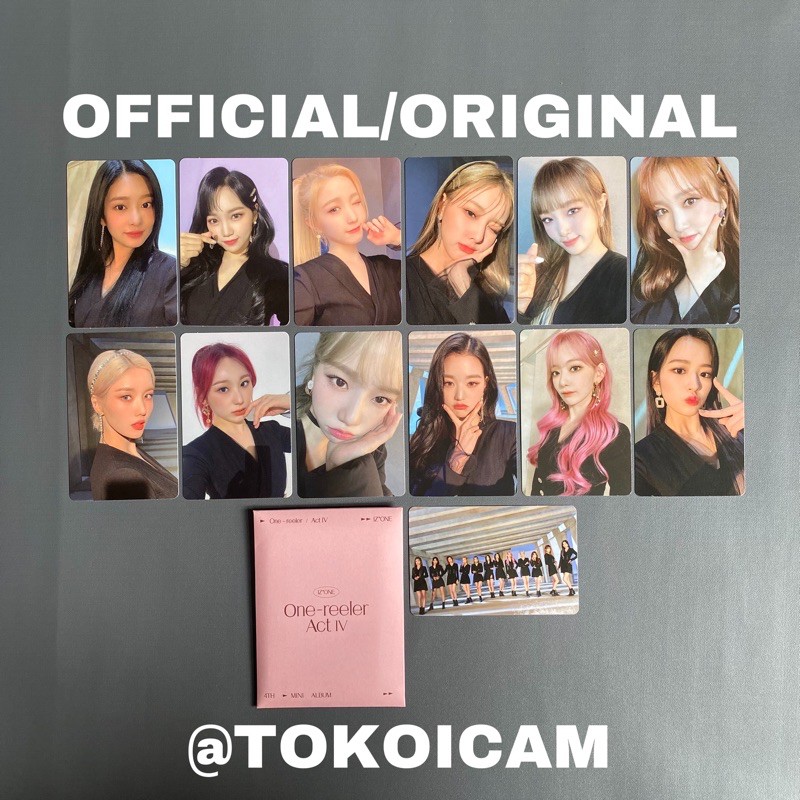 Jual (OFFICIAL) Special Photocard IZ*ONE ONE REELER Act IV Panorama | IZONE YUJIN YURI MINJU ...