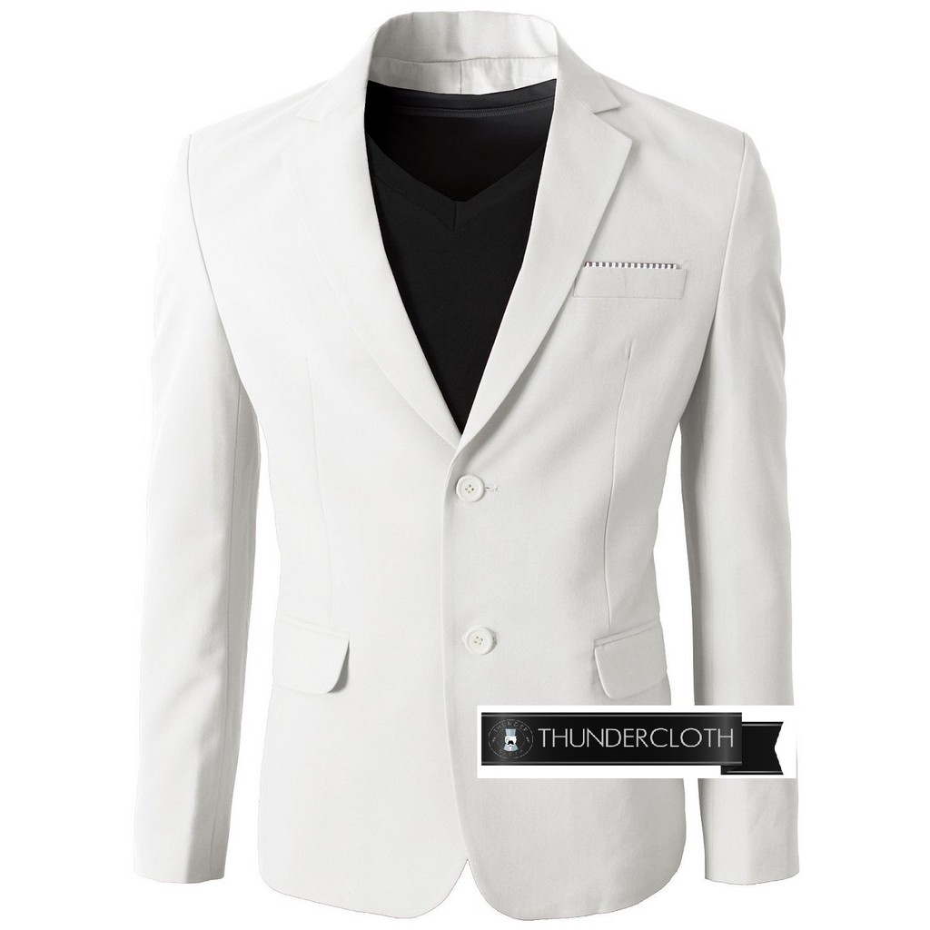 Jual blazer putih pria Harga Terbaik & Termurah Maret 2023 | Shopee ...